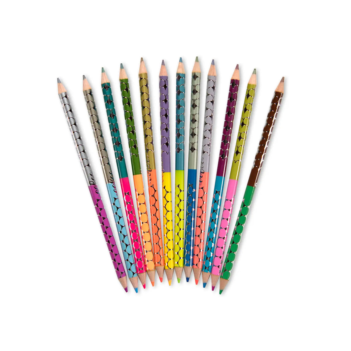 Magical Creatures 12 Double Sided Special Pencils – Heartshake Studios